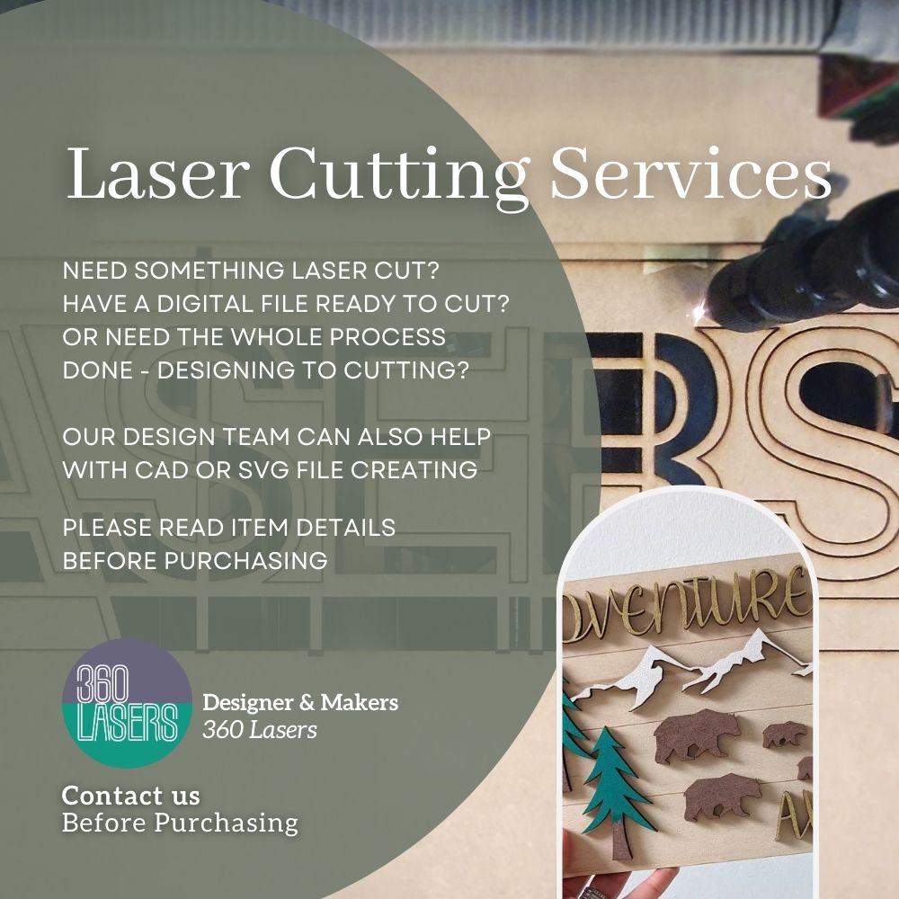 Custom Laser Cutting Services – Enquire Today! 360 Lasers